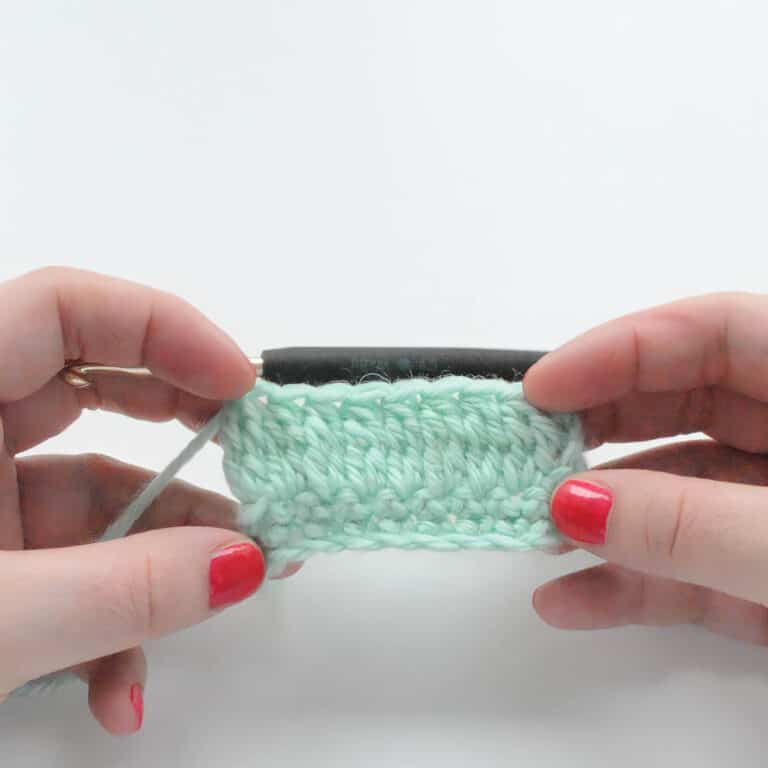 Two Treble Crochet Stitch Cluster - Step By Step Photos
