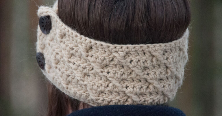 40+ Crochet Winter Headband Patterns - Free Easy Ear Warmer