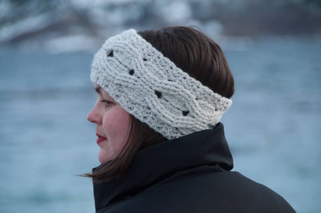 I Love Cables Crochet Headband - FREE Crochet Pattern