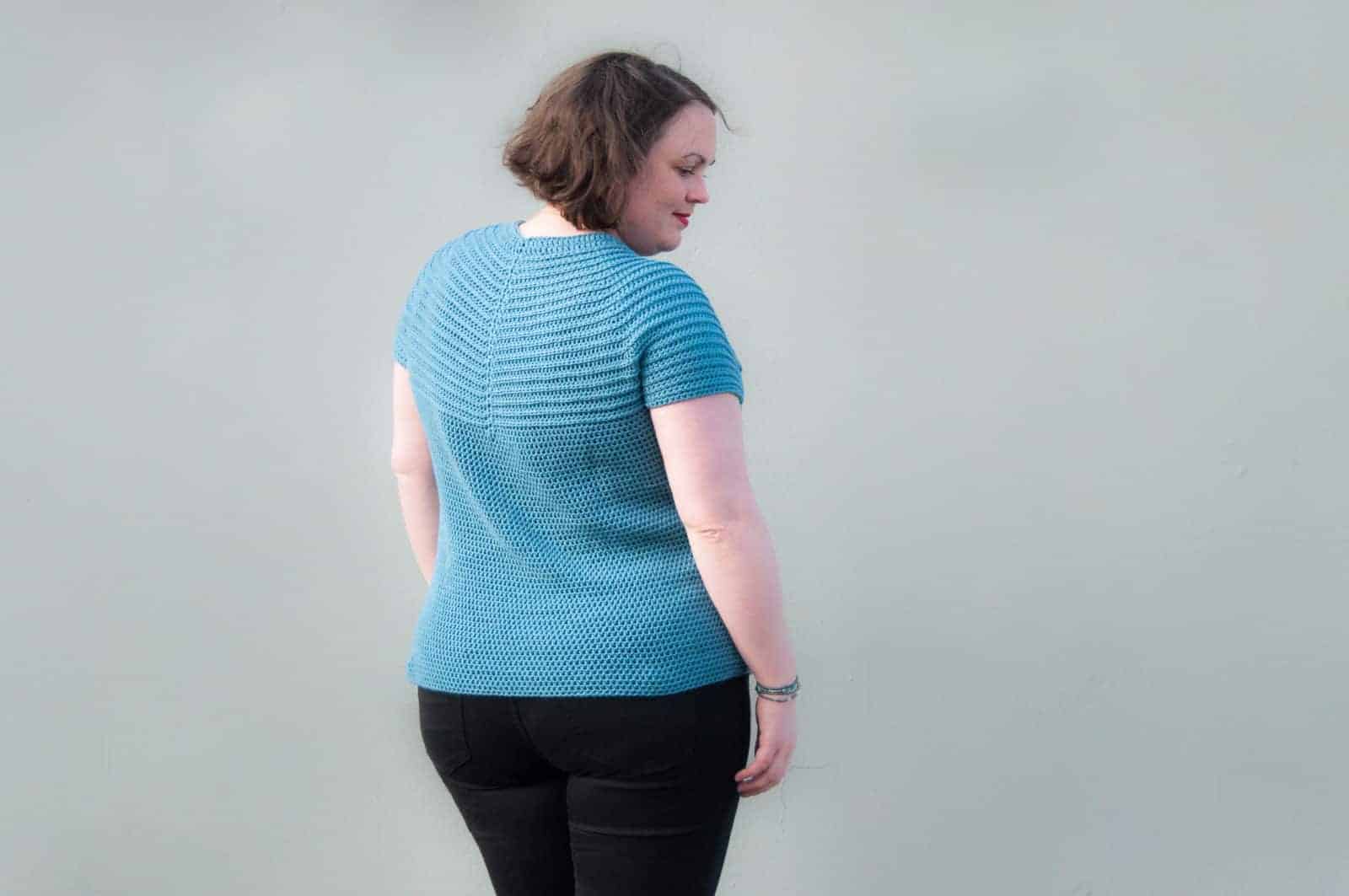 Top Down Crochet Top - FREE Pattern - S - 5XL