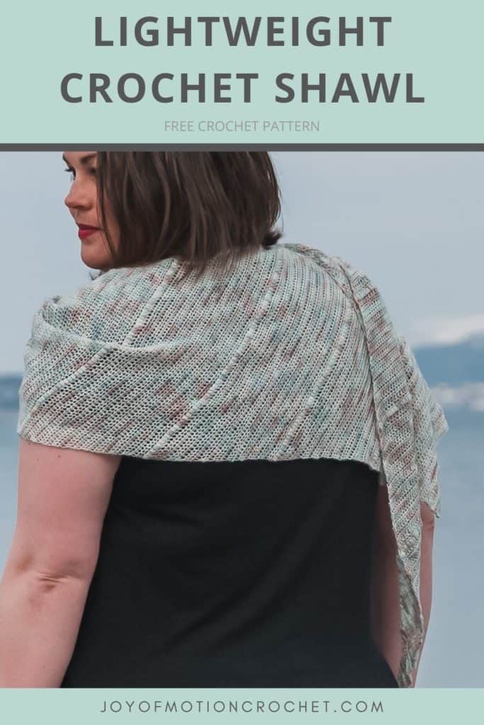 Lightweight Crochet Shawl - FREE Crochet Pattern
