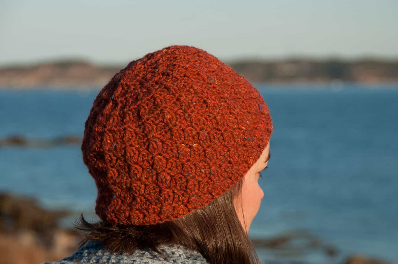 Crochet Textured Tweed Hat - FREE Crochet Pattern