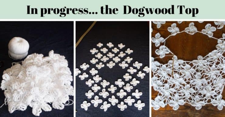Dogwood Flower Top - FREE Crochet Pattern
