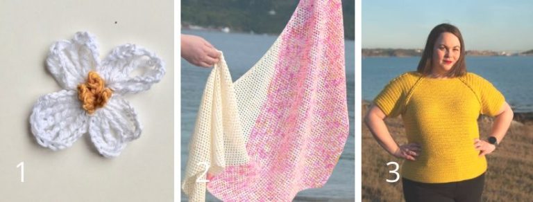 Dogwood Flower Top - FREE Crochet Pattern