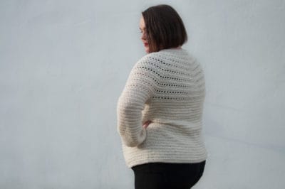 One Piece Crochet Cardigan Pattern • Size S - 5XL