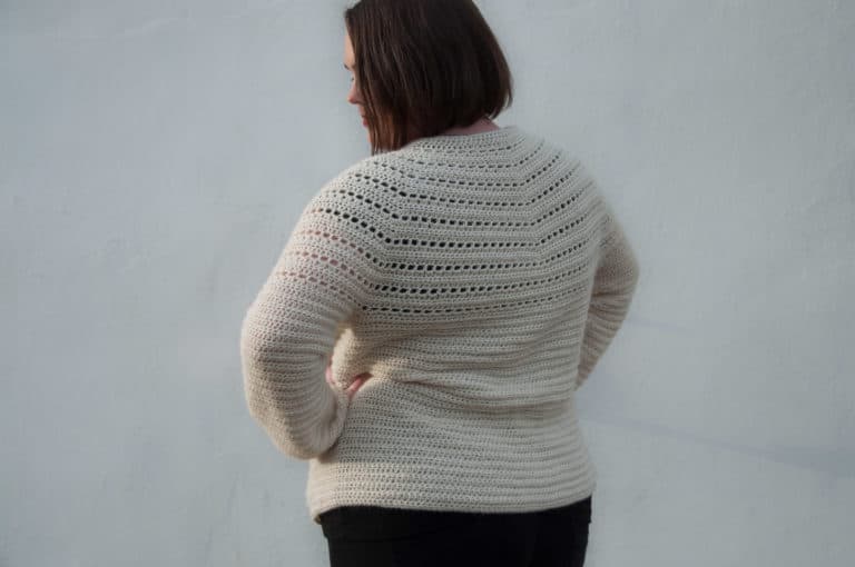 One Piece Crochet Cardigan Pattern • Size S - 5XL