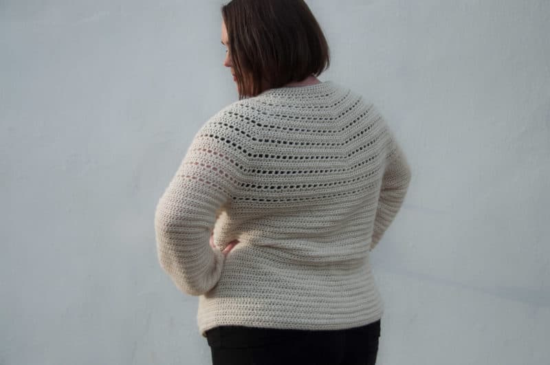One Piece Crochet Cardigan Pattern • Size S - 5XL
