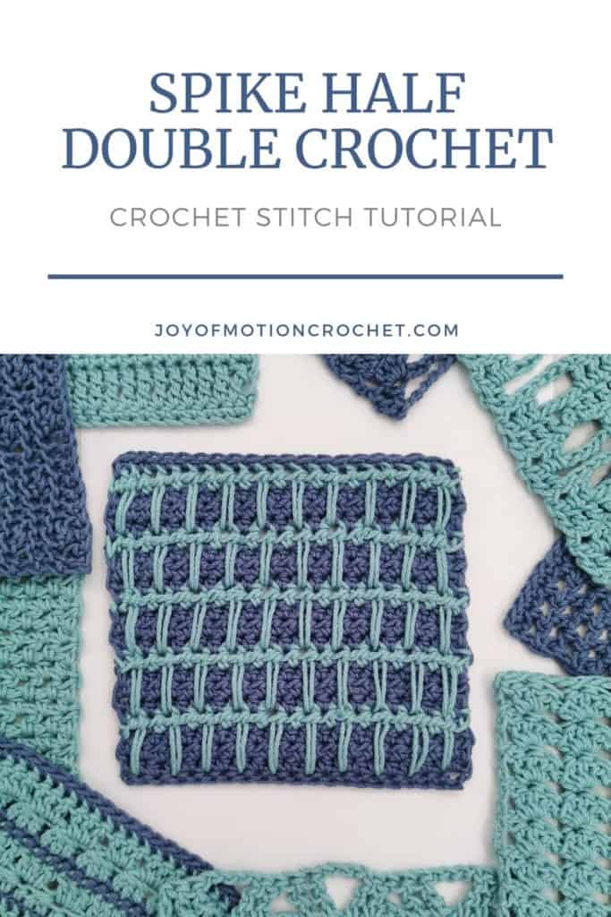 Spike Half Double Crochet - Crochet Stitch Tutorial