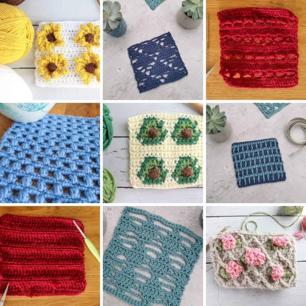 Hexagon Lace Crochet Stitch Tutorial - Step By Step Photos