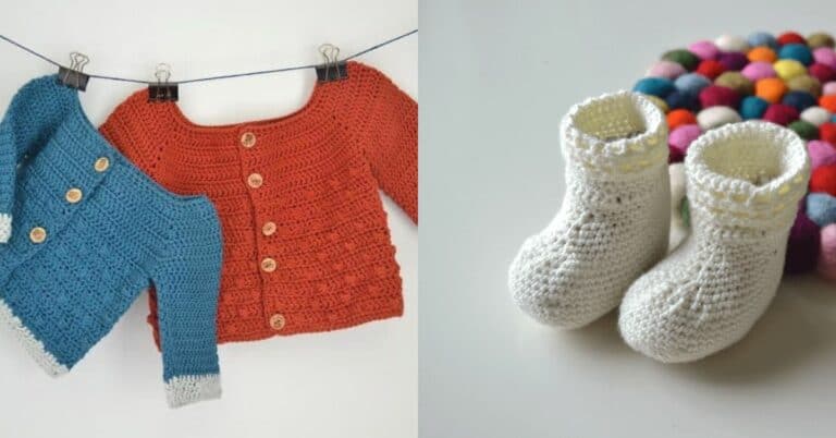 25+ Wonderful Baby Crochet Patterns to Make As Gifts