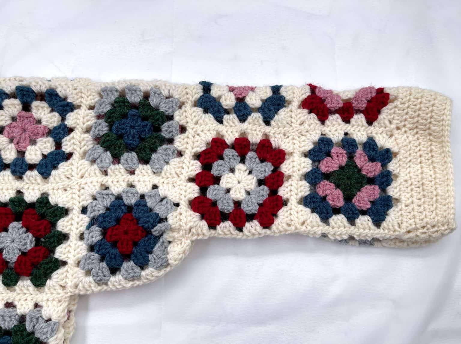Free Granny Square Cardigan Crochet Pattern • XS - 5XL