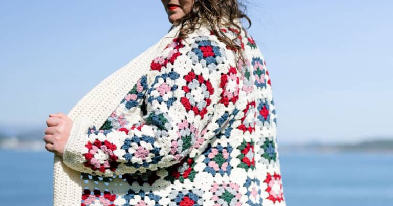15+ Free Crochet Granny Stitch and Granny Square Jackets