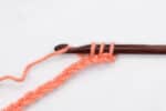 Linked Double Crochet Stitch Tutorial - Step by step photos