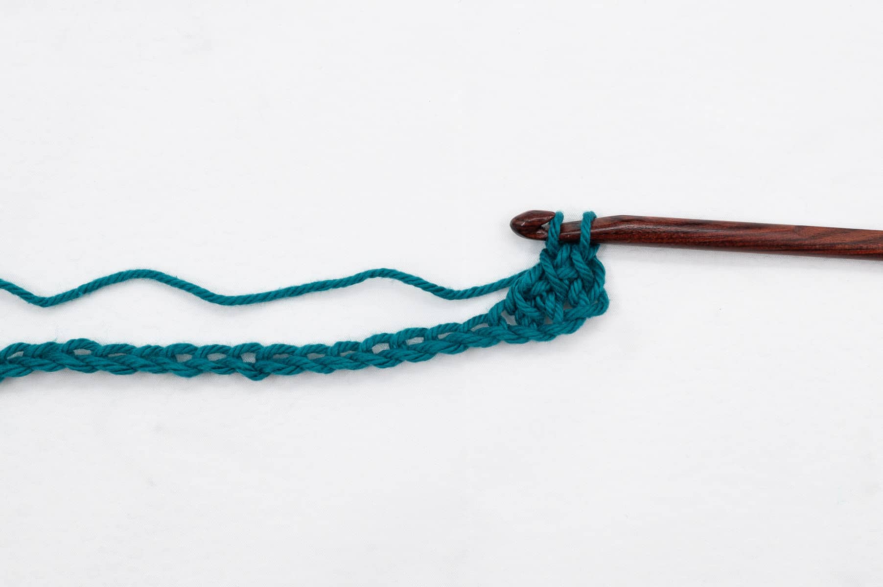 How to Crochet The Linked Treble Crochet - Easy Step By Step