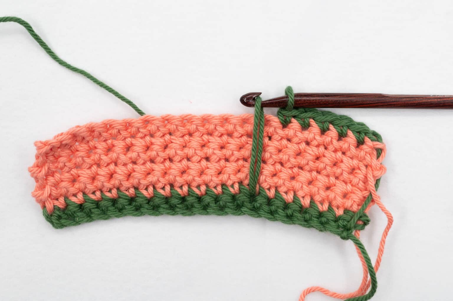 Brick Stitch Crochet Tutorial - Easy Stitch Pattern