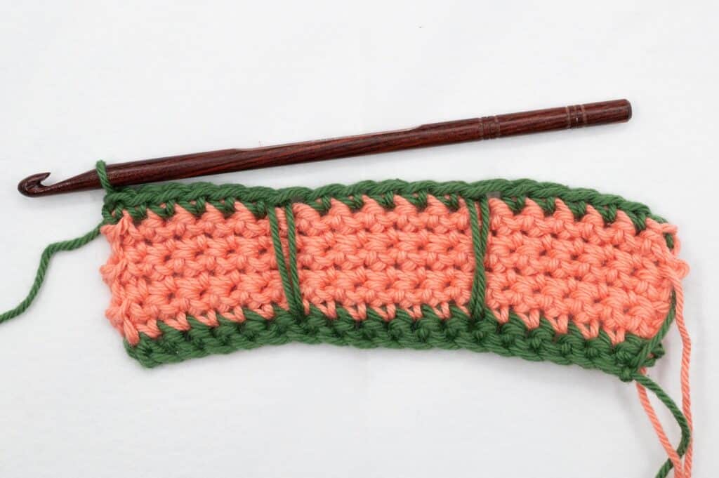 Brick Stitch Crochet Tutorial - Easy Stitch Pattern