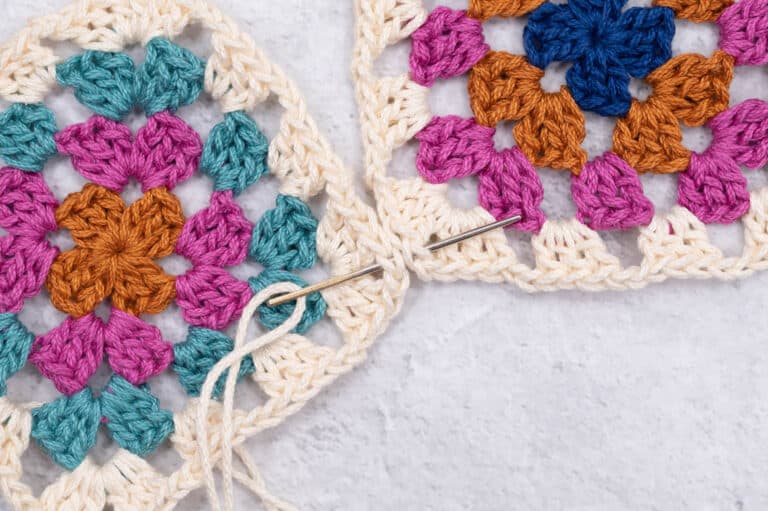 How To Whip Stitch Crochet Pieces Together • Video Tutorial