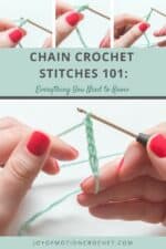 How to Chain Stitch Crochet 101 - Easy Step By Step Guide