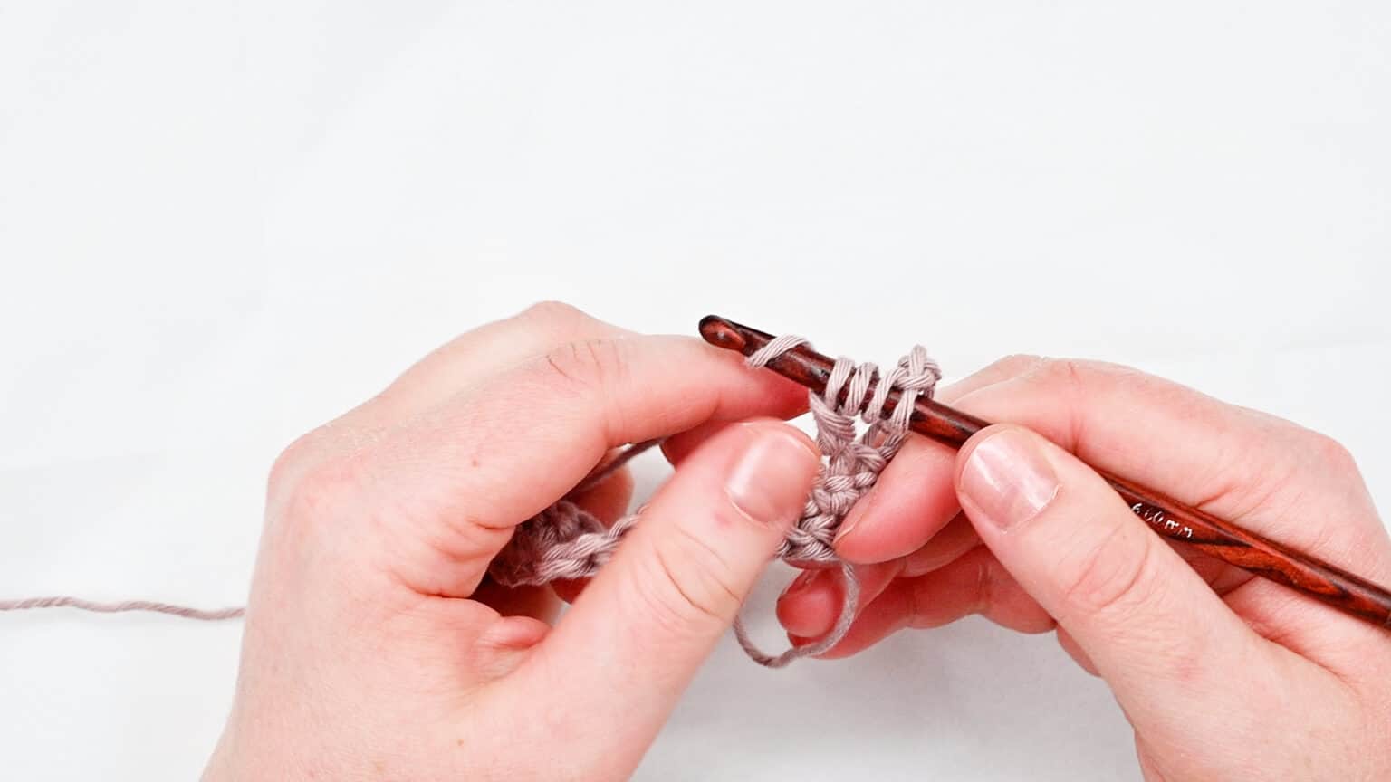 Double Treble Crochet Stitch(dtr): 4 Easy Steps |Photo+Video