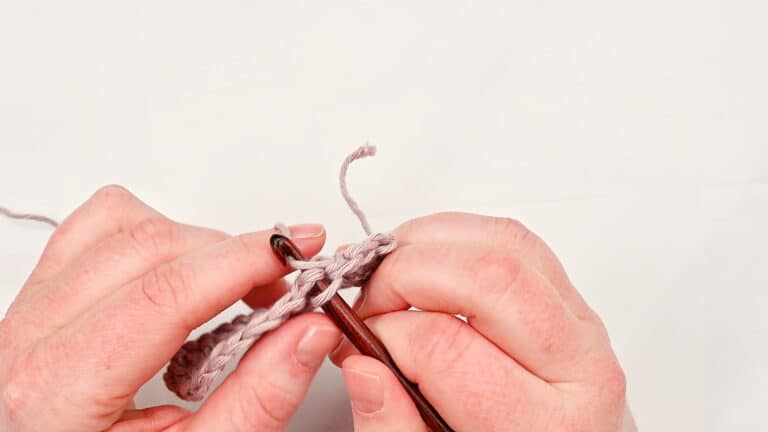 How to Invisible Single Crochet Decrease - Quick 5 Steps