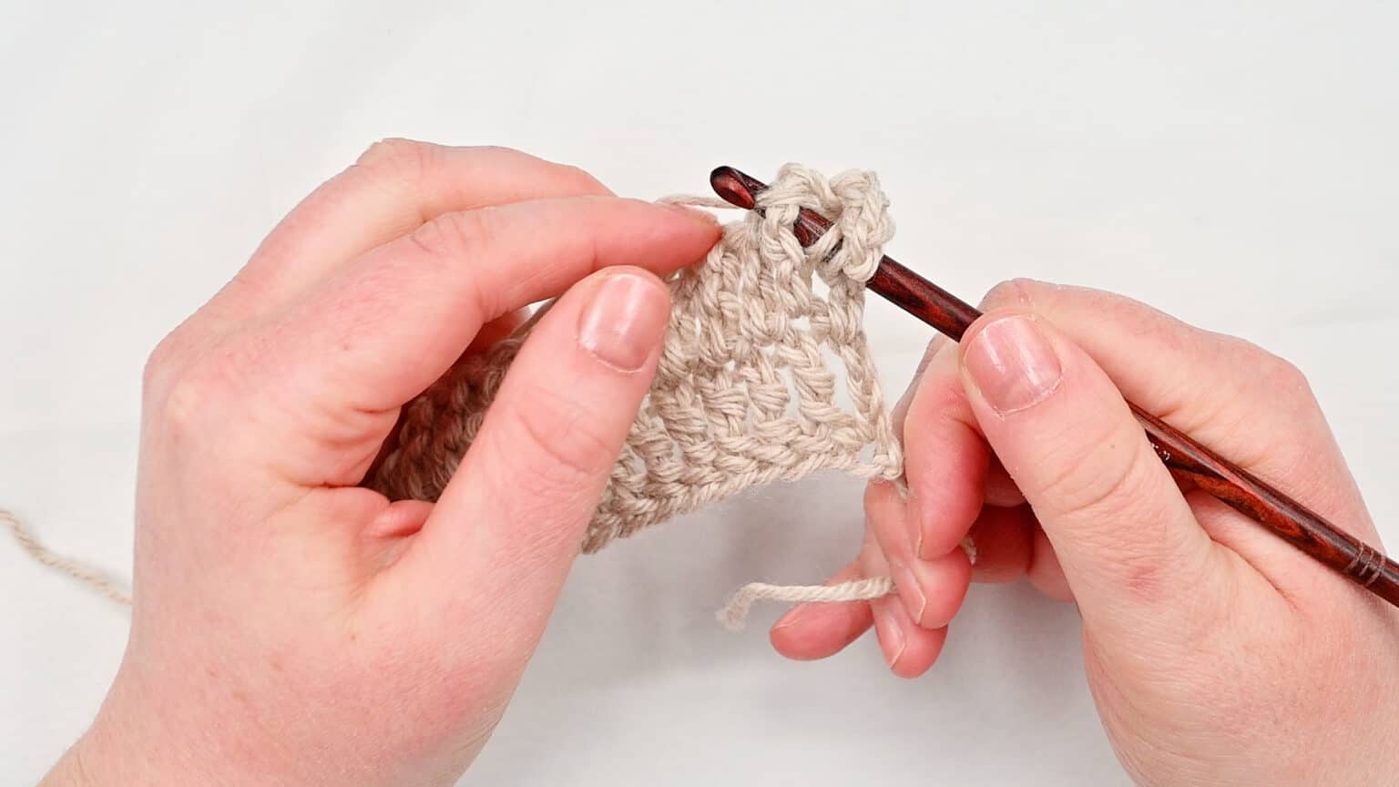 How To Front Post Treble Crochet - #1 Easy Step By Step