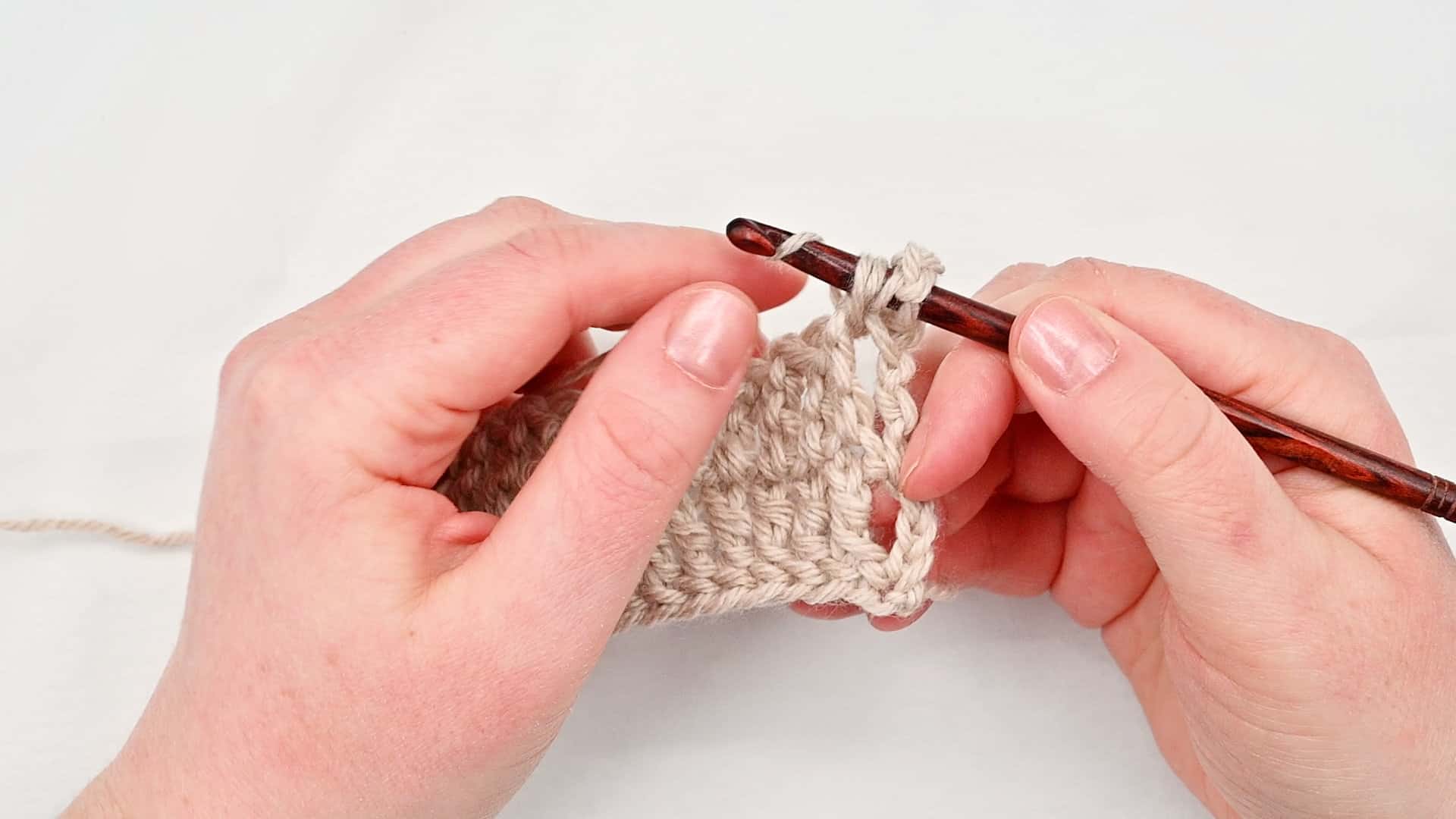How To Front Post Treble Crochet - #1 Easy Step By Step