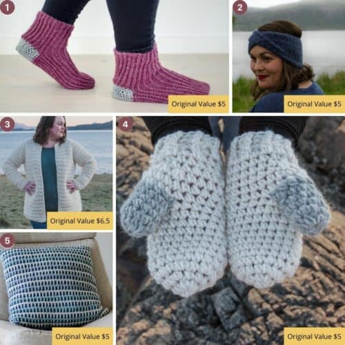 Winter Crochet Pattern Bundle