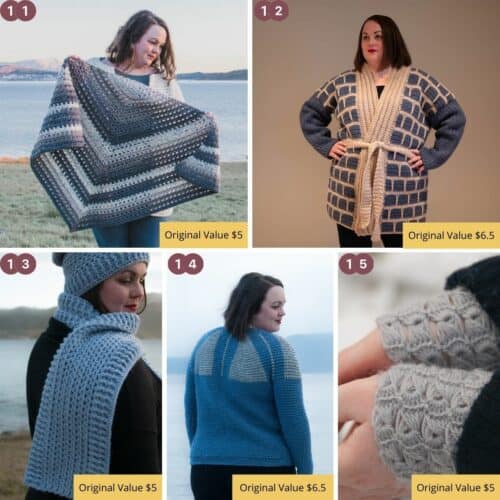 Winter Crochet Pattern Bundle