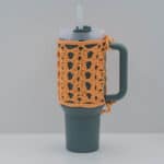 Free Lace Crochet Stanley Cup Holder - Easy Crochet Pattern