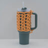Free Lace Crochet Stanley Cup Holder - Easy Crochet Pattern