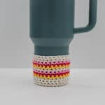 Striped Crochet Stanley Cup Boot - Easy Crochet Pattern