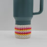 Striped Crochet Stanley Cup Boot - Easy Crochet Pattern