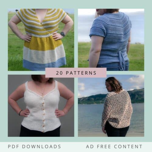 Crochet Pattern Bundles from Joy of Motion Crochet