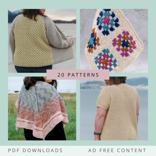 Crochet Pattern Bundles from Joy of Motion Crochet