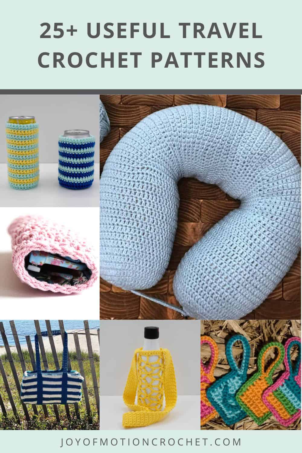 25+ Useful Travel Crochet Patterns - Free Patterns