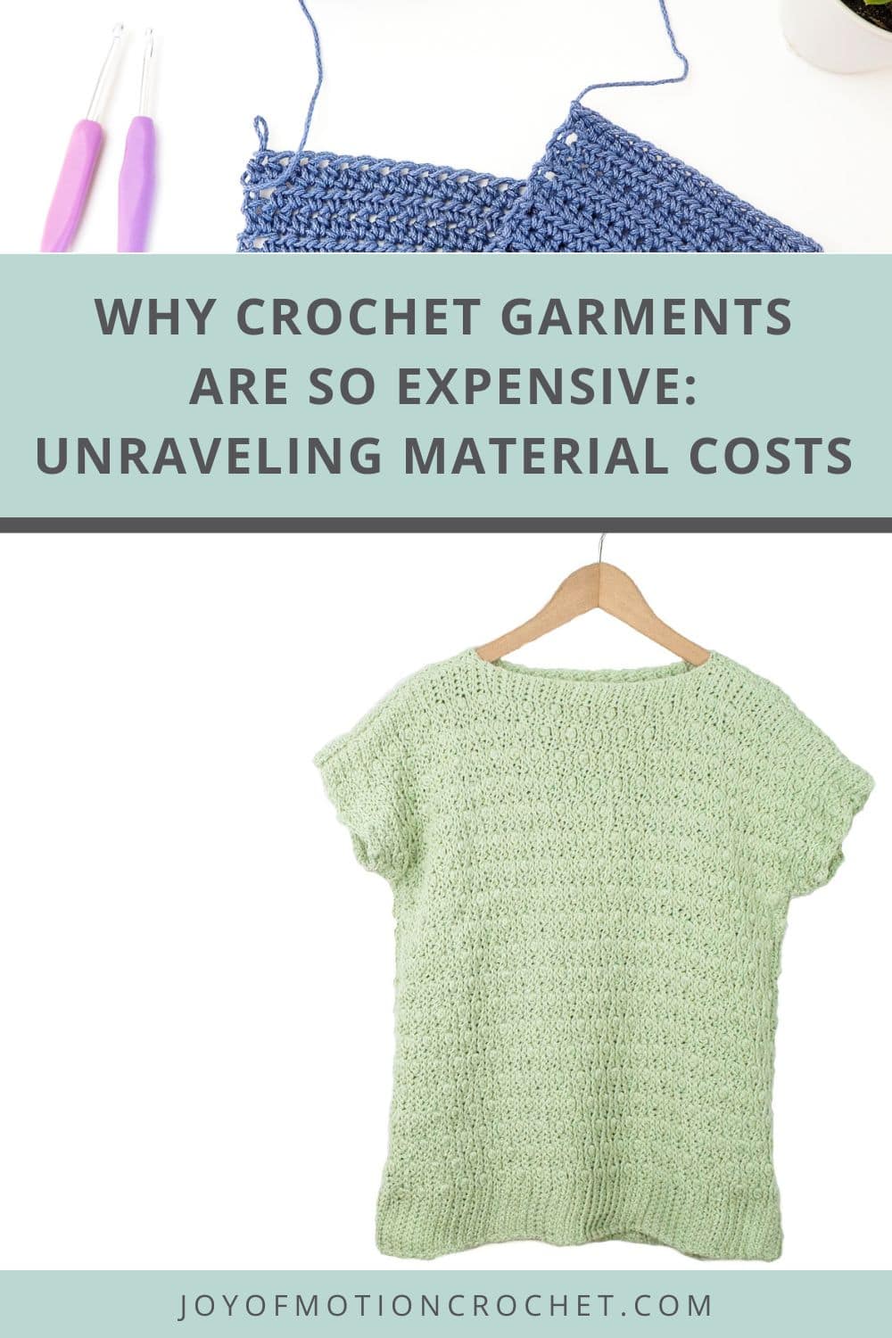 Why Crochet Garments Are So Expensive - Material Costs++