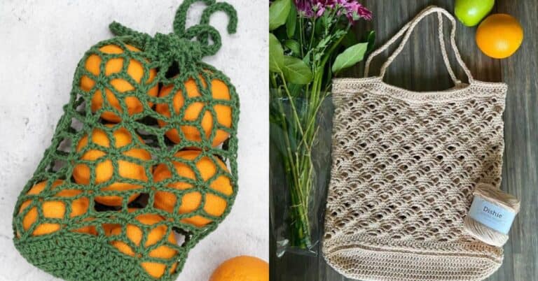 20+ Crochet Lace Bags - Free Crochet Patterns