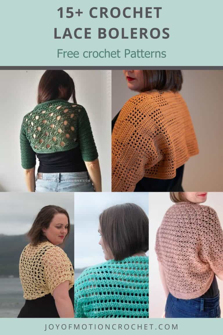 15+ Crochet Lace Boleros - Free Crochet Patterns