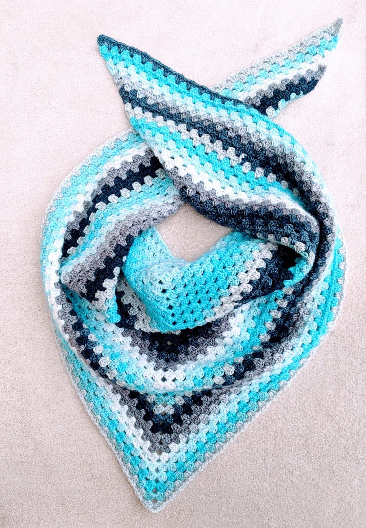 30+ Crochet Triangle Shawl Patterns - Free Crochet Patterns