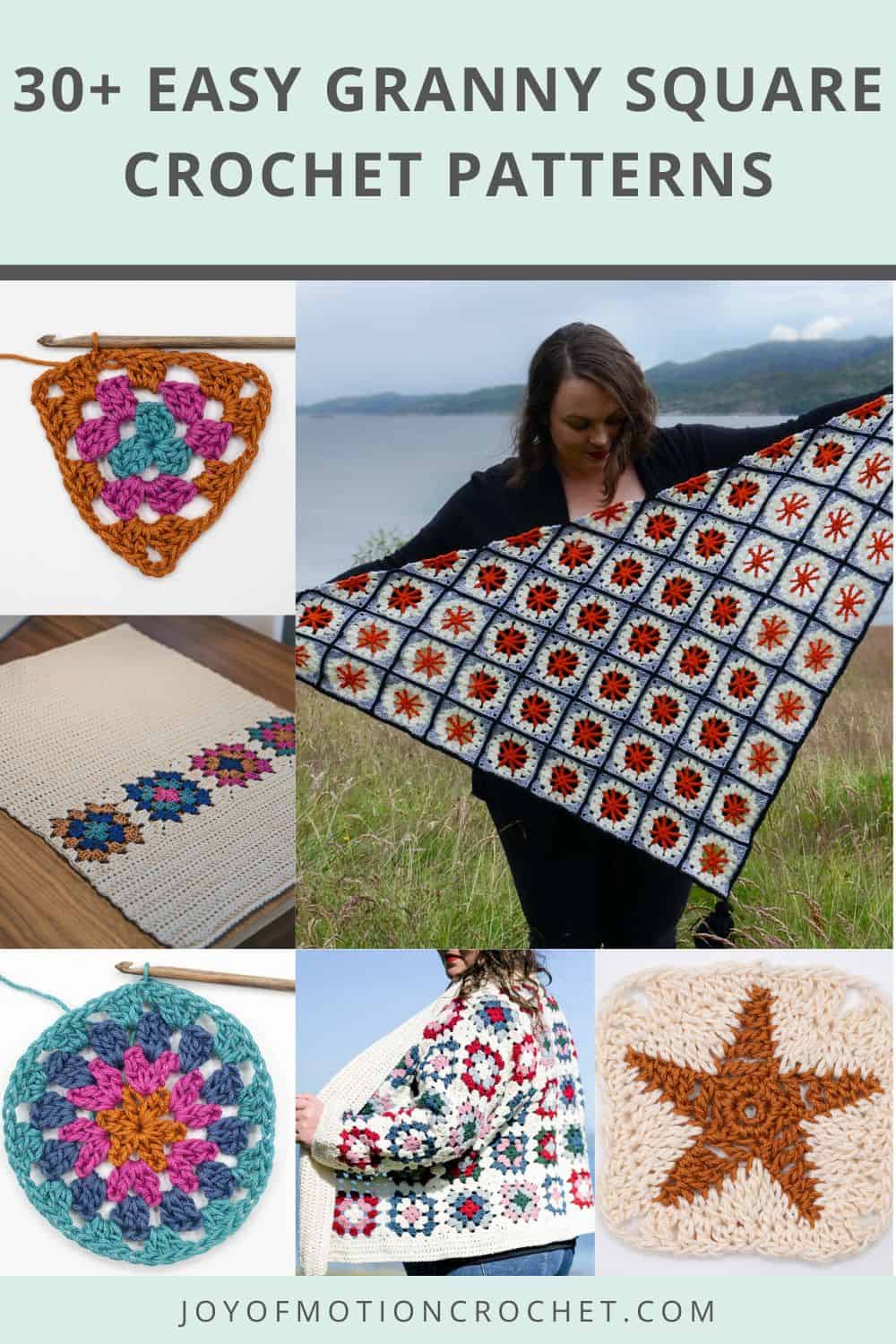 30+ Free Granny Square Crochet Patterns for 2026