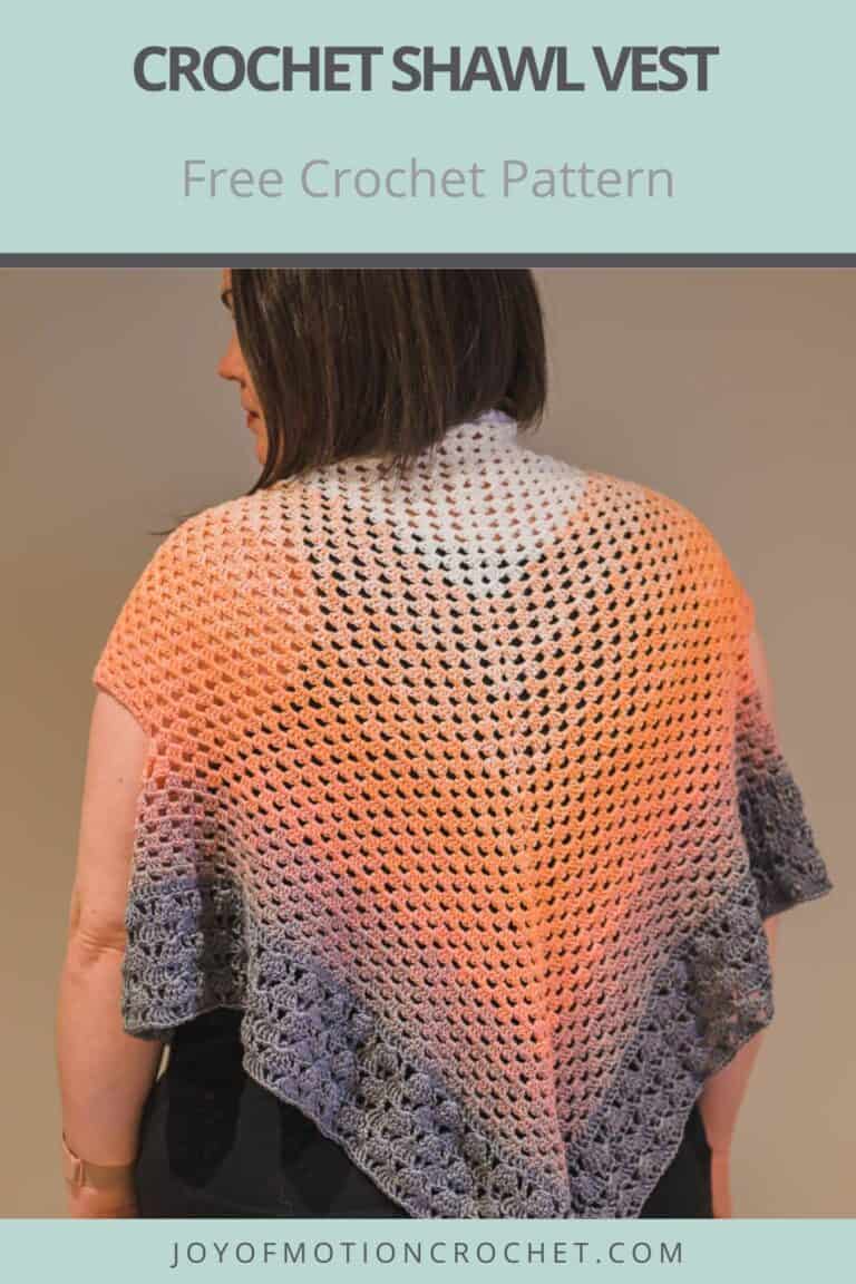 Crochet Shawl Vest Pattern