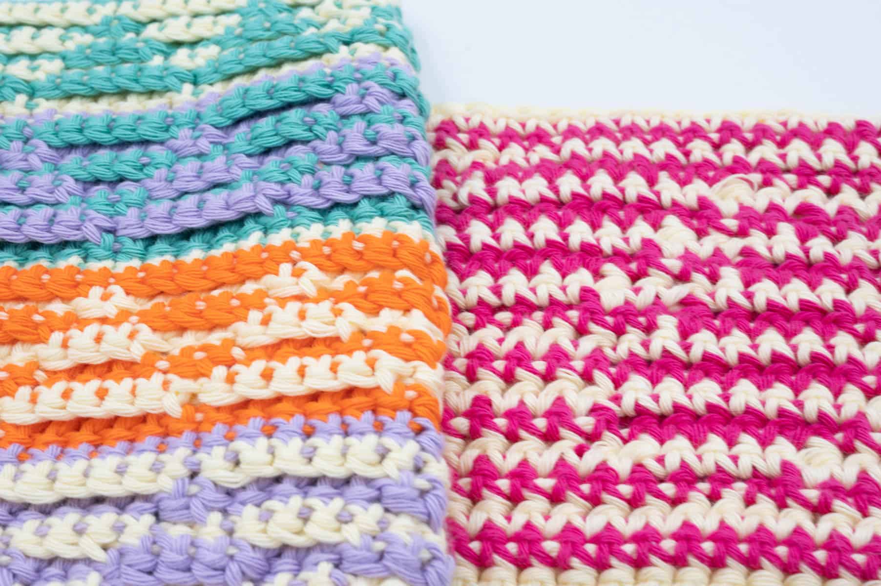 Flat Wrong Side In Overlay Mosaic Crochet - Anchored Double