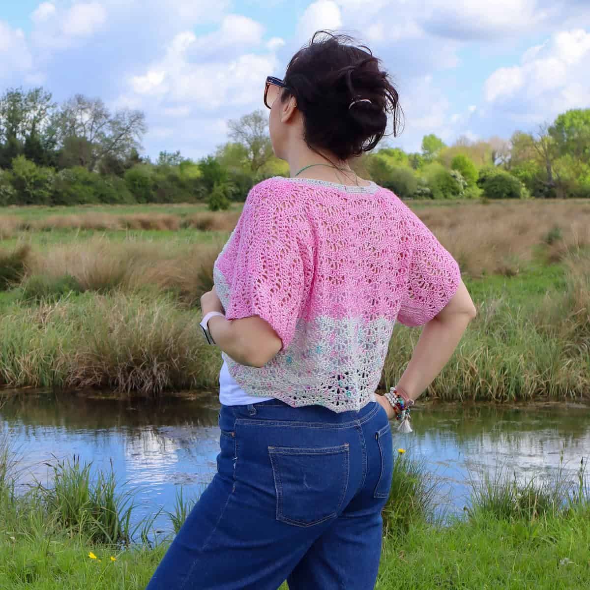 15+ Short Sleeve Crochet Cardigans - Free Patterns