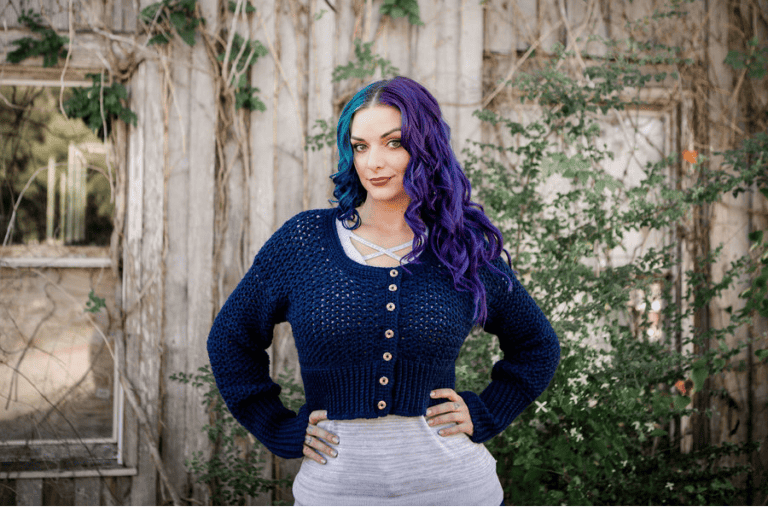 10+ Crochet Crop Cardigans - Free Crochet Patterns