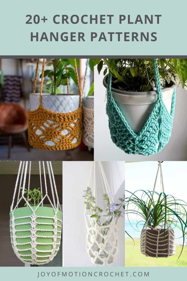 20+ Free Crochet Plant Hanger Patterns
