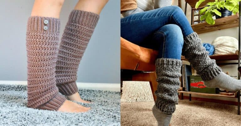10+ Free Crochet Leg Warmer Patterns