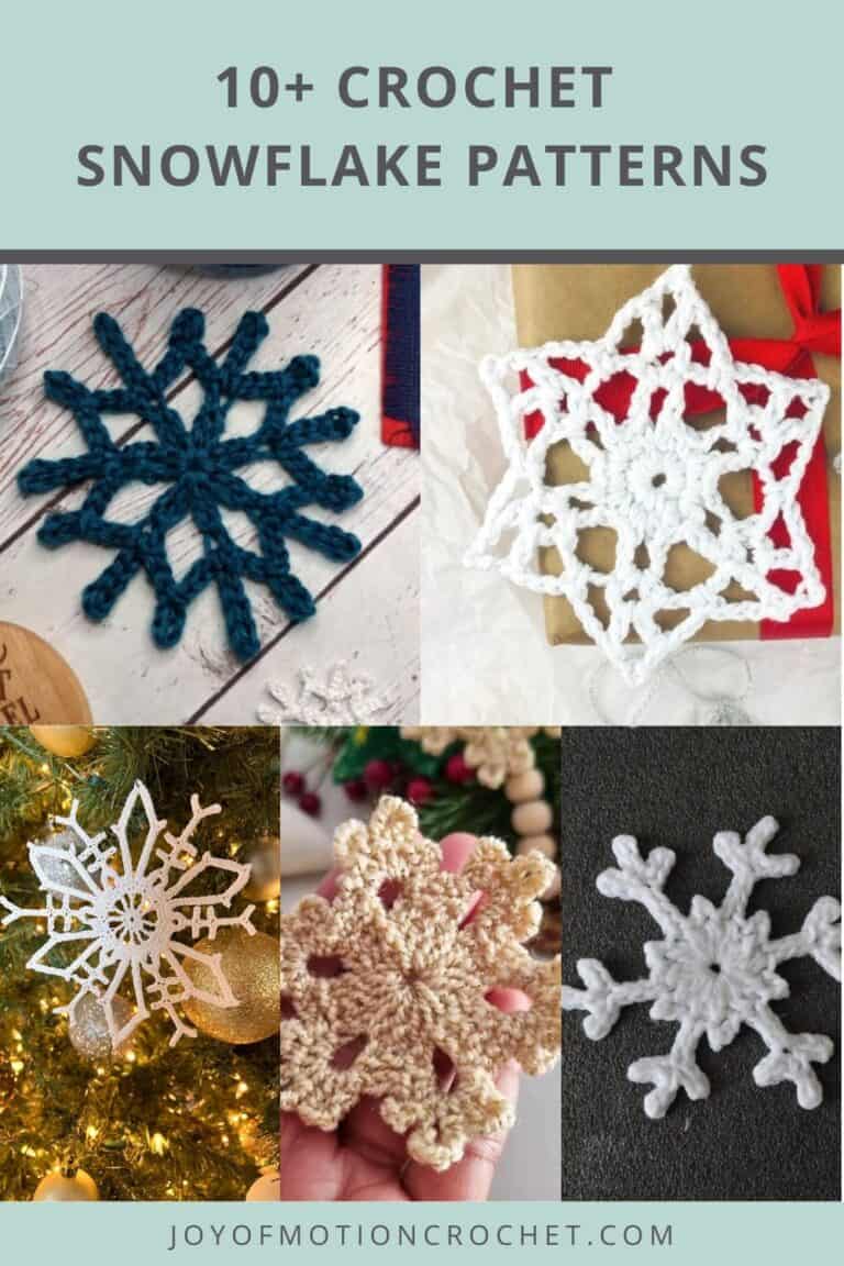 10+ Beautiful Crochet Snowflake Patterns