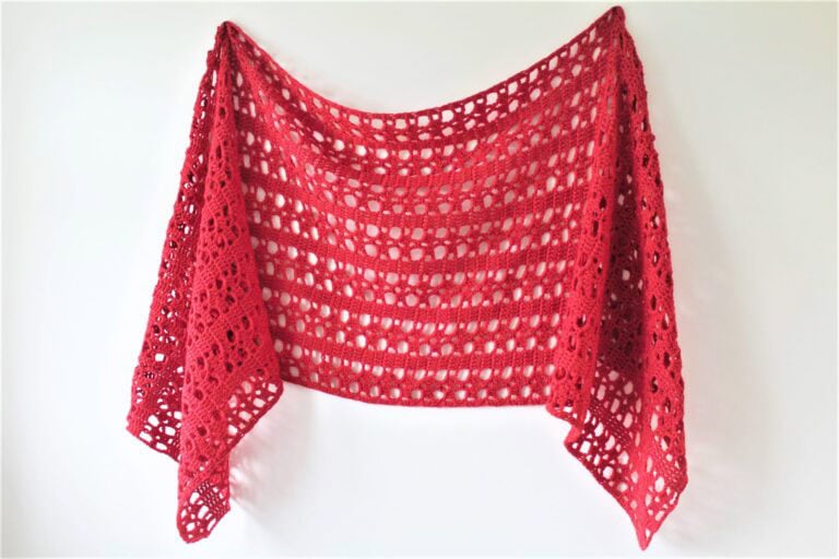 30+ Stunning Crochet Rectangle Shawls - Free Patterns