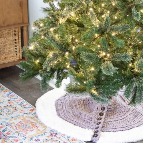 15+ Festive Crochet Tree Skirt Patterns for Christmas