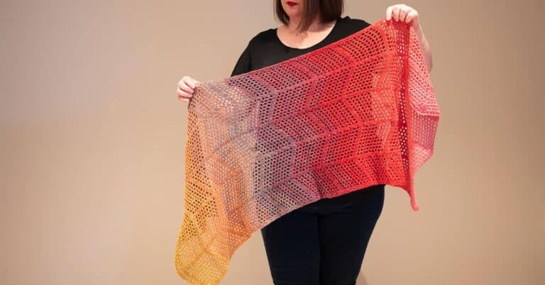 30+ Stunning Crochet Rectangle Shawls - Free Patterns